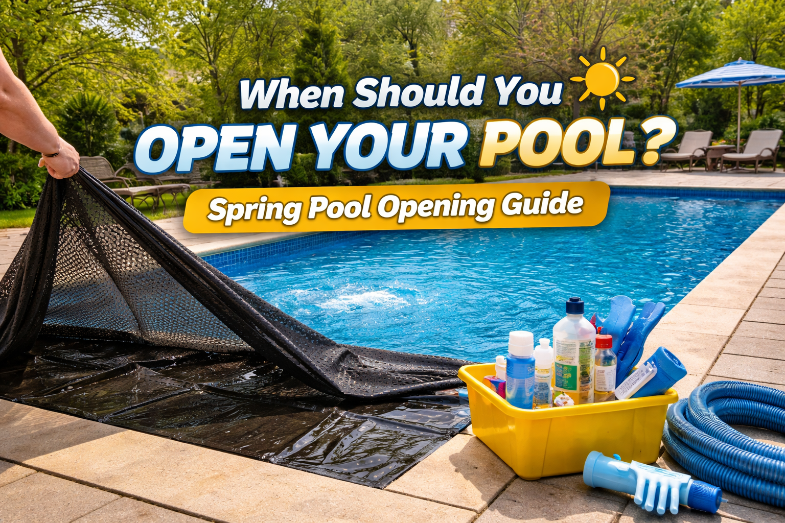 When Should You Open Your Pool? Spring Pool Opening Guide (2026) – Aqua ...