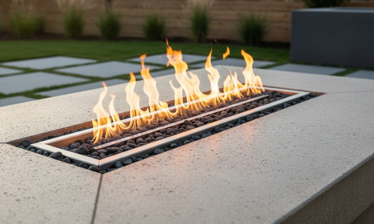 Burners & Fire Kits | Outdoor Fire Features – Aqua Terra Backyard
